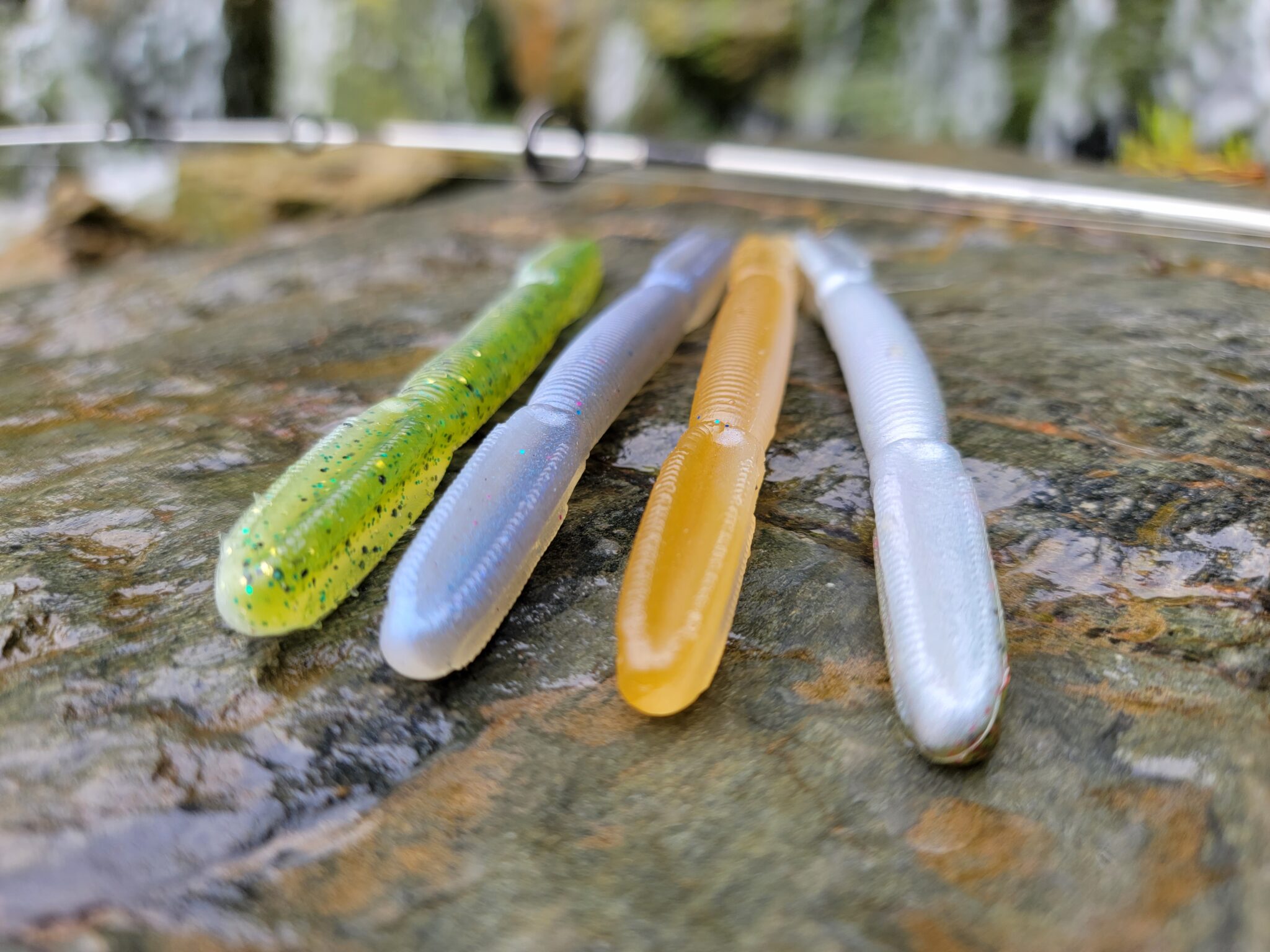 Double Tap Stick Bait salted and scented by BassReaper Baits